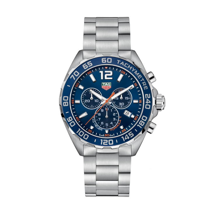 TAG Heuer Formula 1 Blue Chronograph – Dennis Collins Jewellers